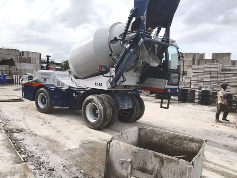 Self Loading Concrete Mixer - Best Concrete Production Solution