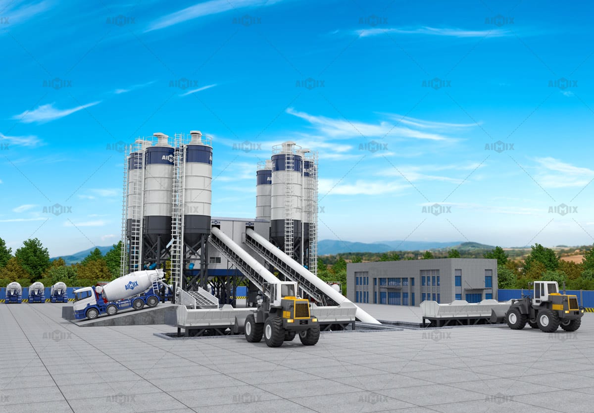 Automatic Batching Plant - AIMIX Innovative Automation Solution